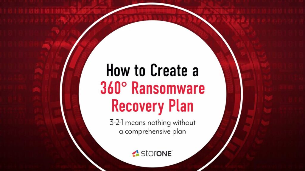 How to Create a 360° Ransomware Recovery Plan - Webinar